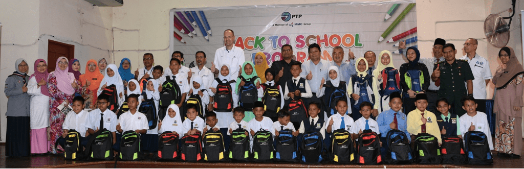 JOYFUL ATMOSPHERE FOR 270 STUDENTS DURING PTP 2019 BACK TO SCHOOL PROGRAM - MMC Port