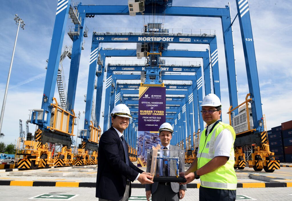 NORTHPORT RECEIVES NEW TERMINAL EQUIPMENT FROM JAPAN - MMC Port
