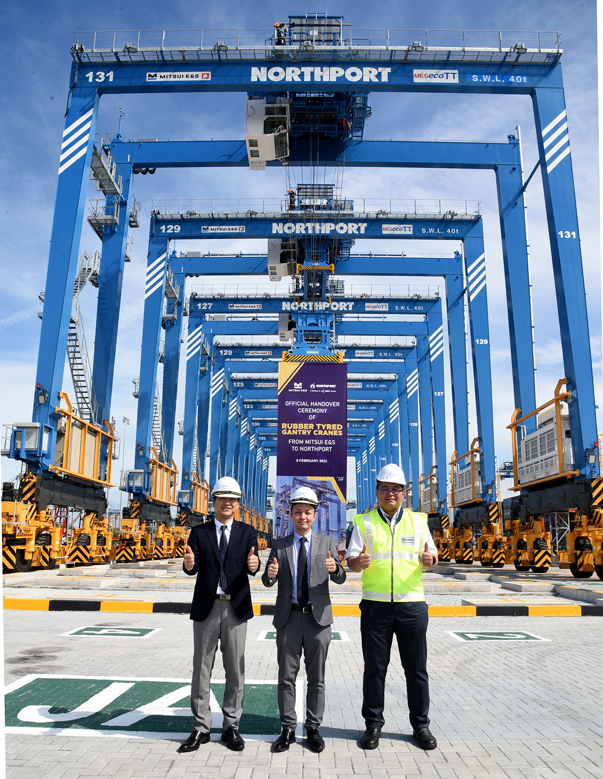 NORTHPORT RECEIVES NEW TERMINAL EQUIPMENT FROM JAPAN - MMC Port