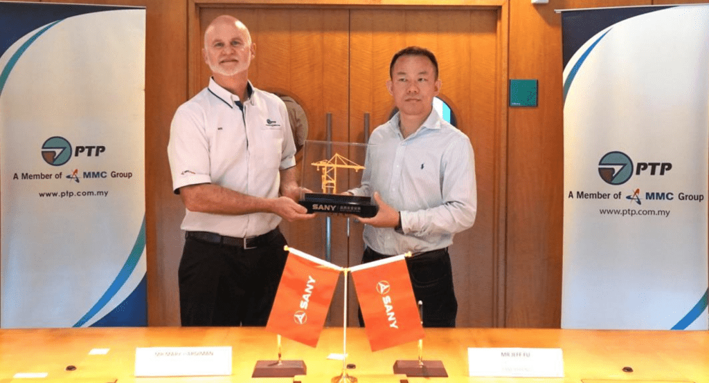 PTP INKS PURCHASE AGREEMENT WITH SANY MARINE HEAVY INDUSTRY TO PROCURE ...